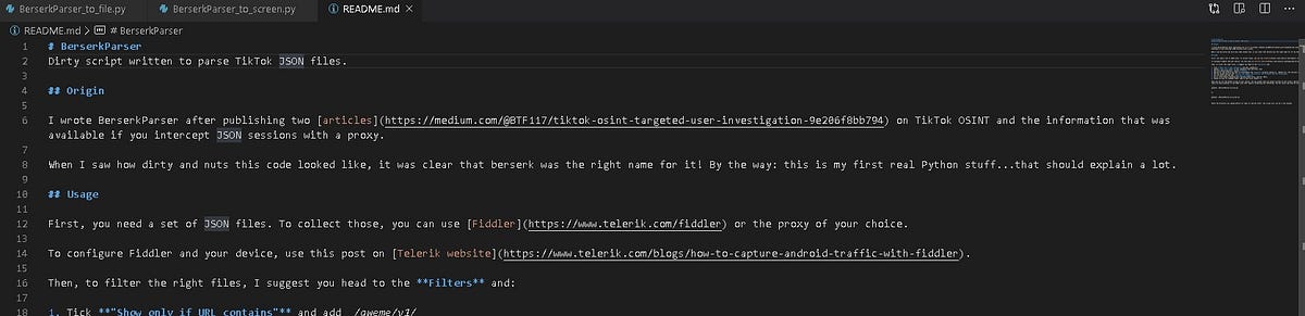 TikTok OSINT: targeted user investigation (Part 3/3: Scripts) | by BTF ...