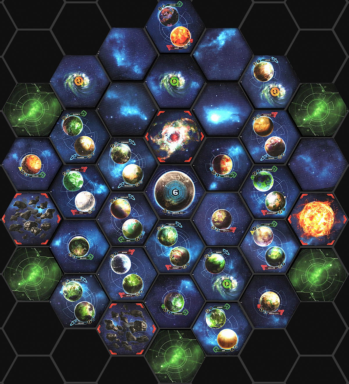 TI4 5-Player Map: Cinquefoil. A Custom 5-Player Map using the… | by ...