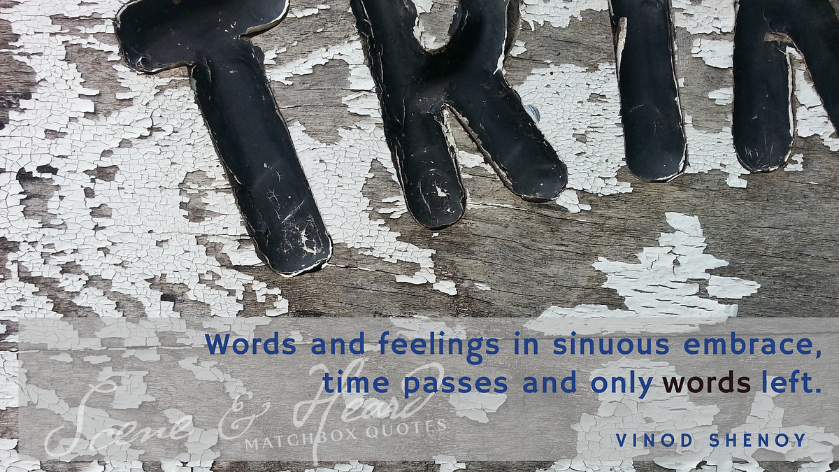 Promise. Matchbox Quotes Day 62 [2018–04–21] | by Vinod Shenoy | Scene ...