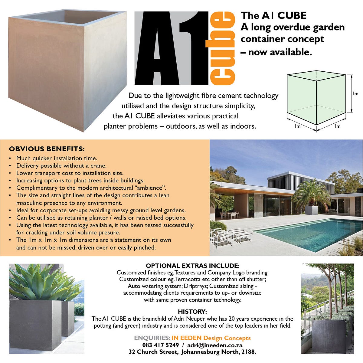 A1 Cube planter | by Adri Neuper | Medium