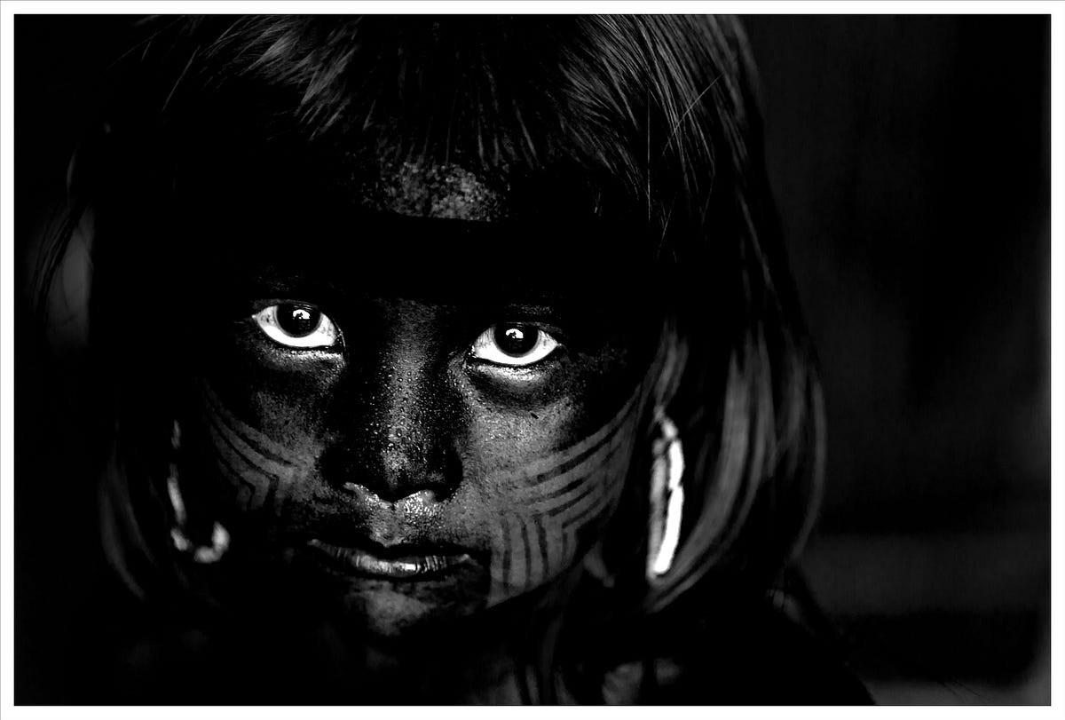 The Mebengokre portrait. 1 of 1 NFT available at Rarible. | by Luz ...