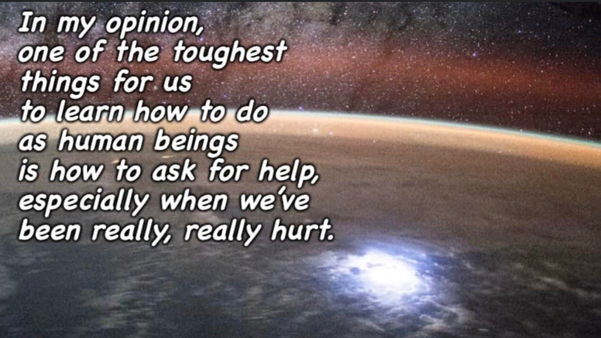 In my opinion, one of the toughest things for us to learn how to do as ...