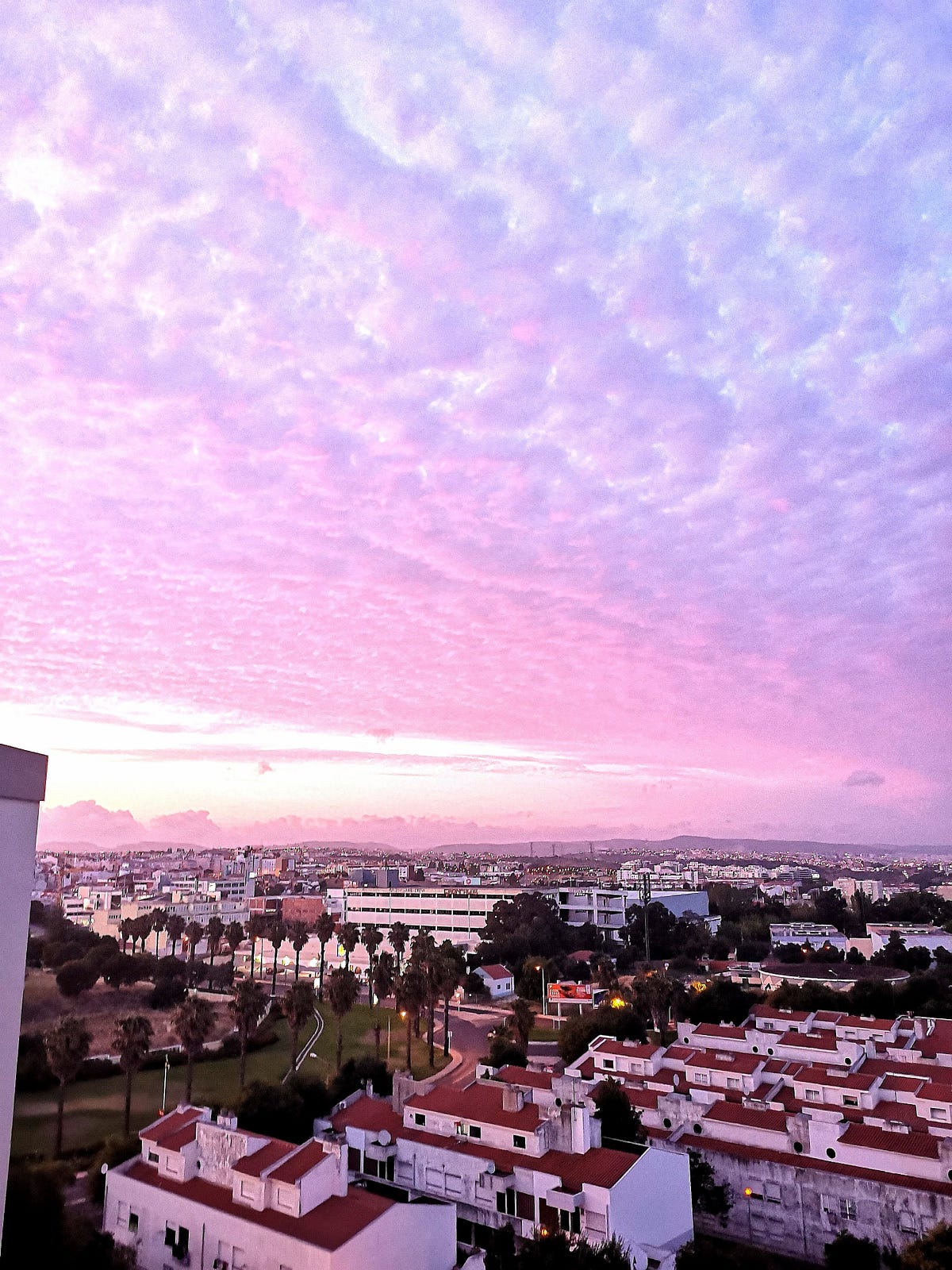 The Pink Violet Sky. The sky fascinates me immensely… | by Marta ...