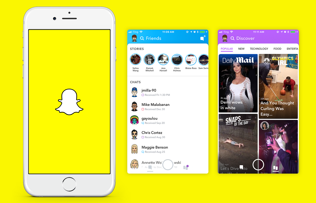 This is how I wish Snapchat redesigned the app… | by Kelly Graver | Medium
