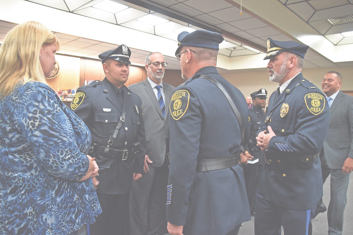 Officers sworn into Gloucester Township Police Department | by Grace ...