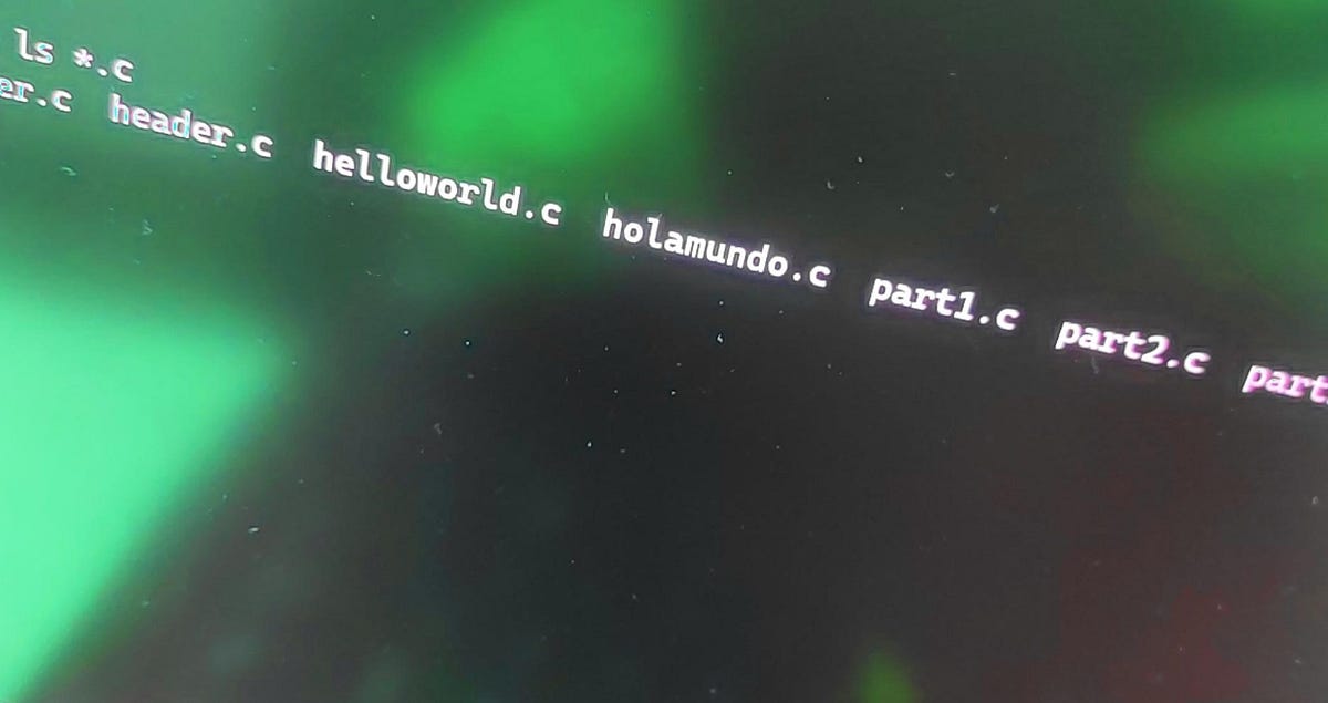 Shell Commands Ls C What Does Ls Means By Esteban Aguiar Medium