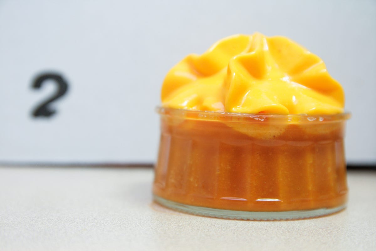caramelized carrot soup + carrot foam | by Arturo | modernist cooking ...
