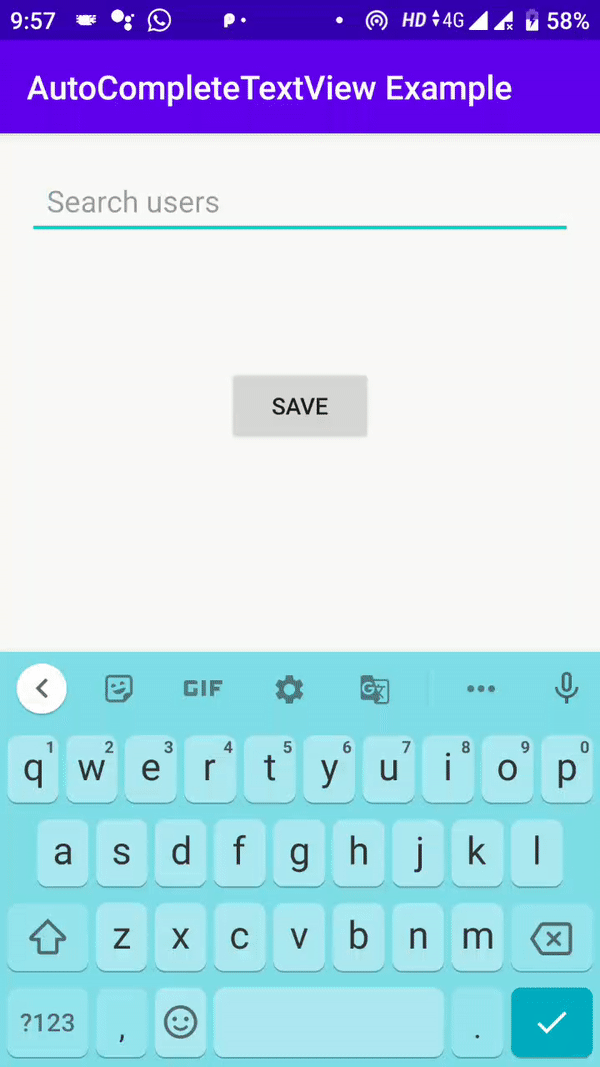 Android Autocompletetextview With Mvvm And Databinding In Kotlin By Sanjay Kakadiya Droid By