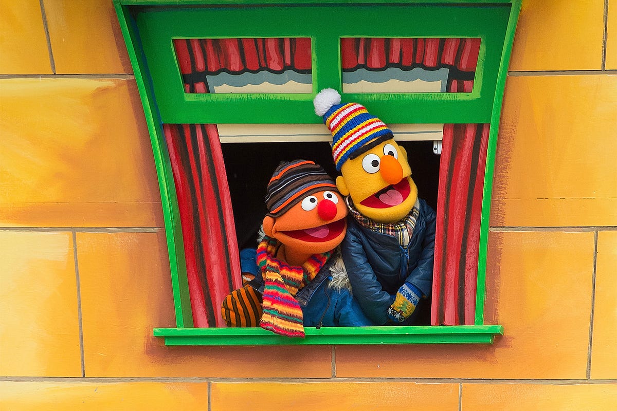Bert & Ernie Come Out!!!. Who knew bath time was so much fun? | by ...