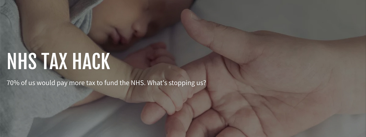 NHS Tax Hack: an idea. The idea | by Tom Corfield | nhstaxhack | Medium