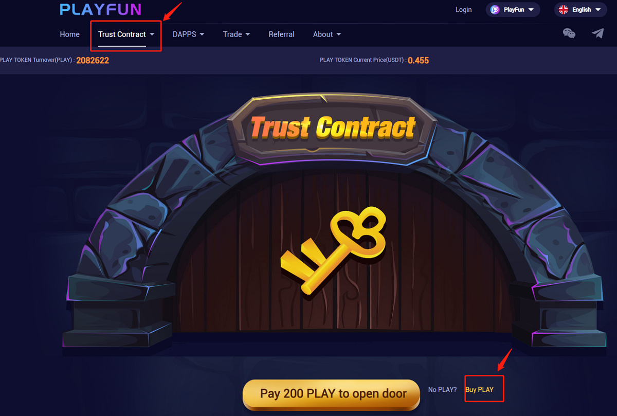 PLAYFUN Launched Function of Buying PLAY Token | by PLAYFUN IO | Medium