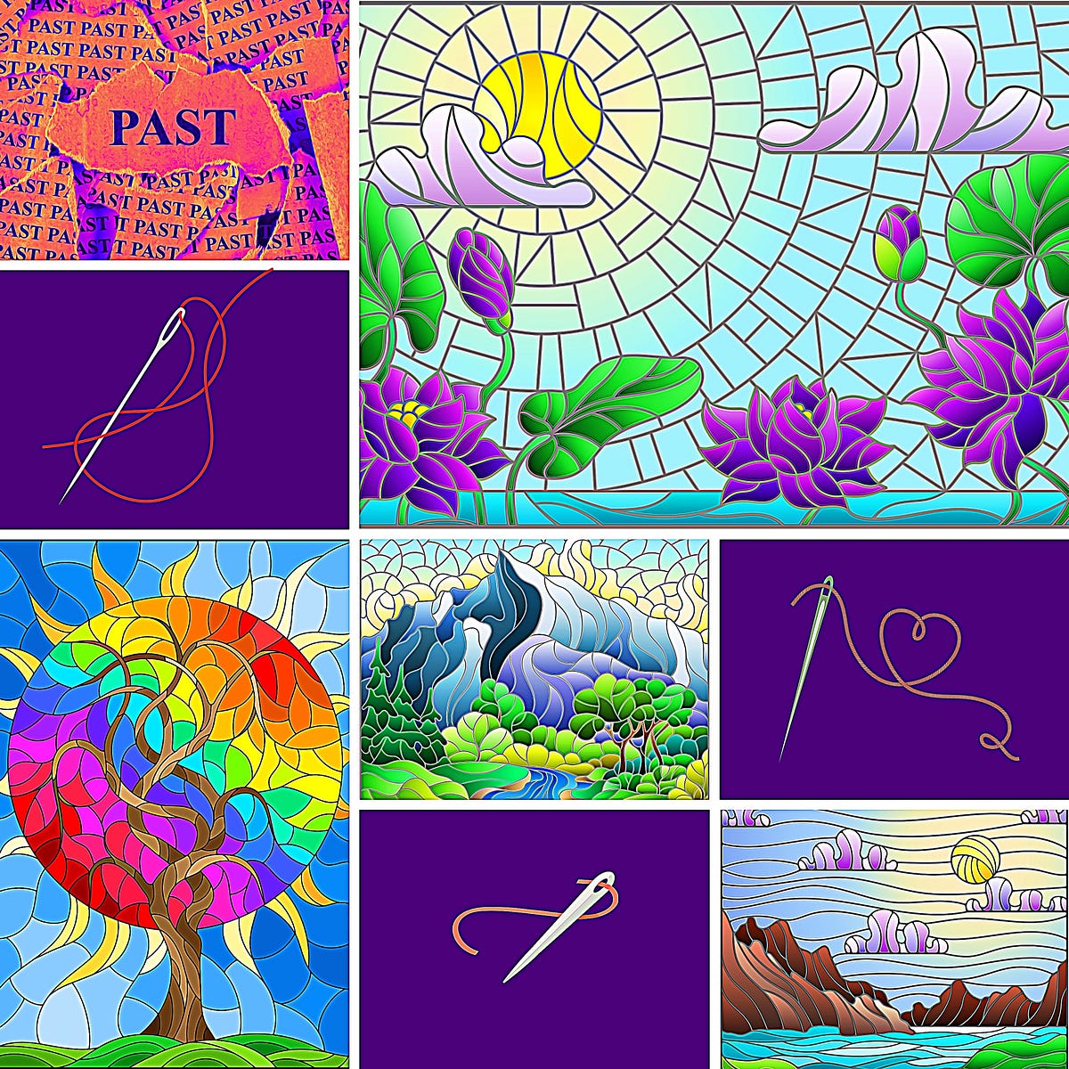 Patchwork of Life. Threading the past with the present and… | by K ...