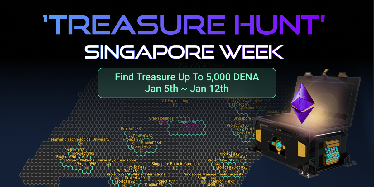 🔮“Treasure Hunt” Singapore Week🔮 - DeNations - Medium