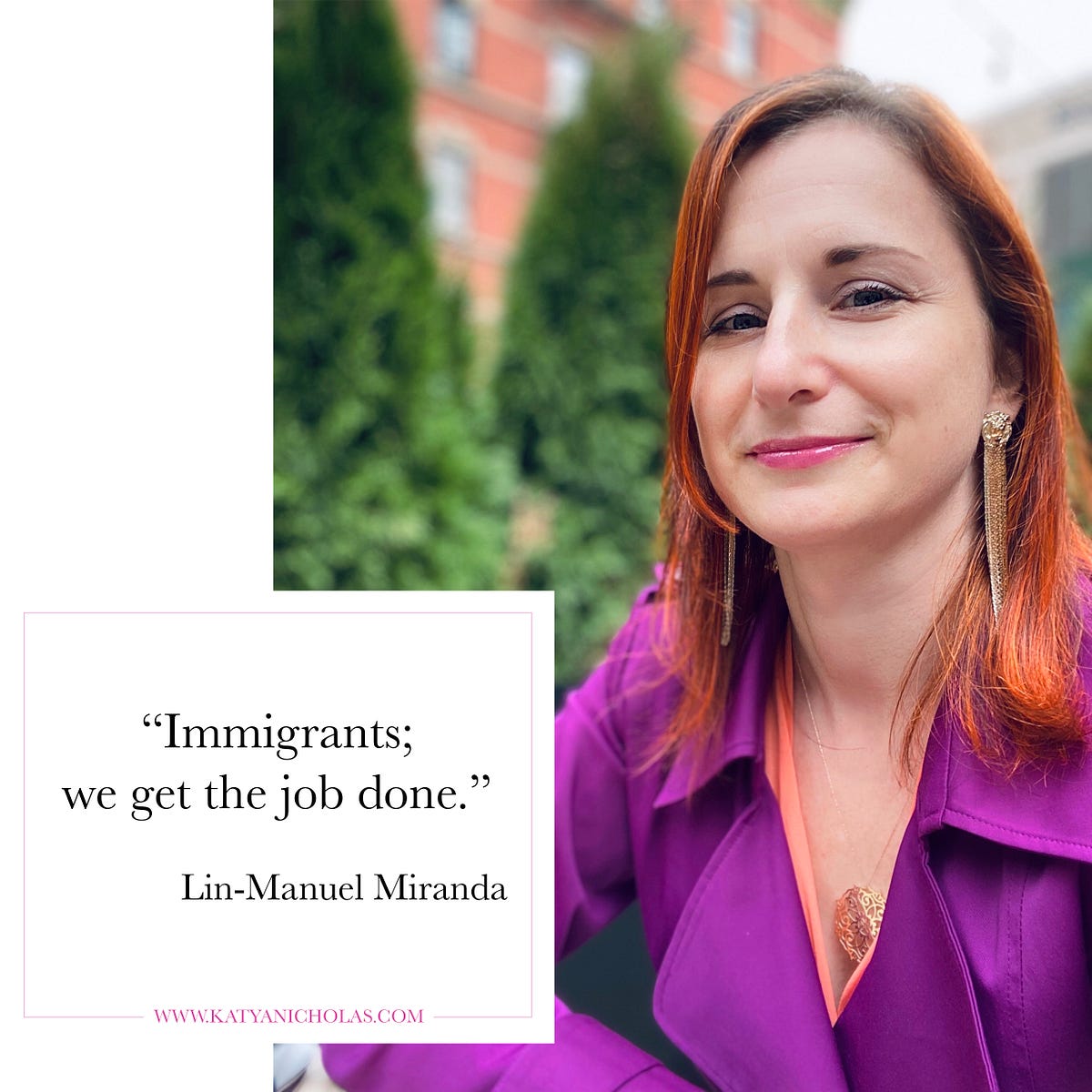 Immigrants; We Get The Job Done.. “You make funny faces.” “Um… that’s ...