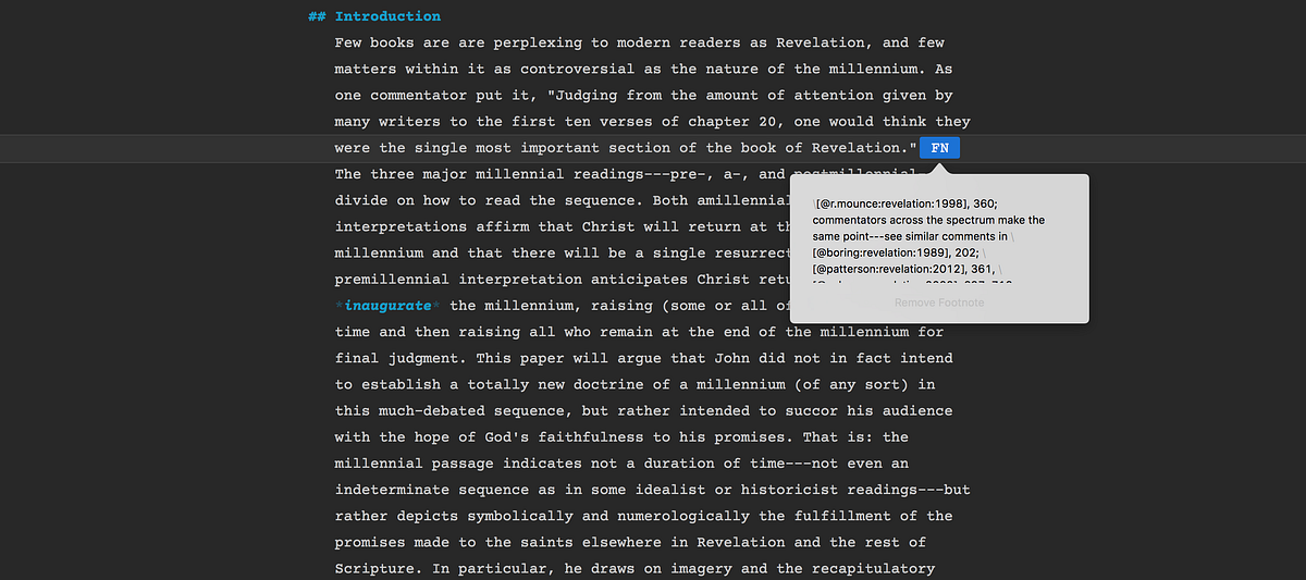 Academic Markdown. A workflow with Pandoc, BibTEX, and the… | by Chris Krycho | Medium