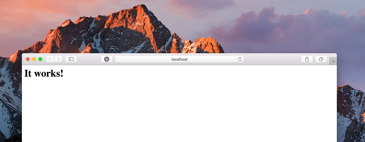 macOS Apache vhost set up. Every year I perform a clean install on ...