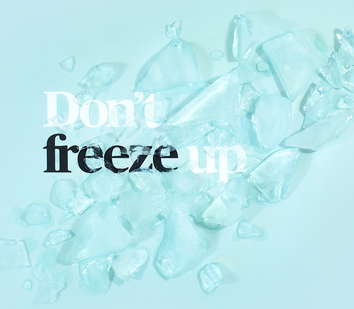 Don’t freeze Up — How to deal with your inner self critique. | by ...
