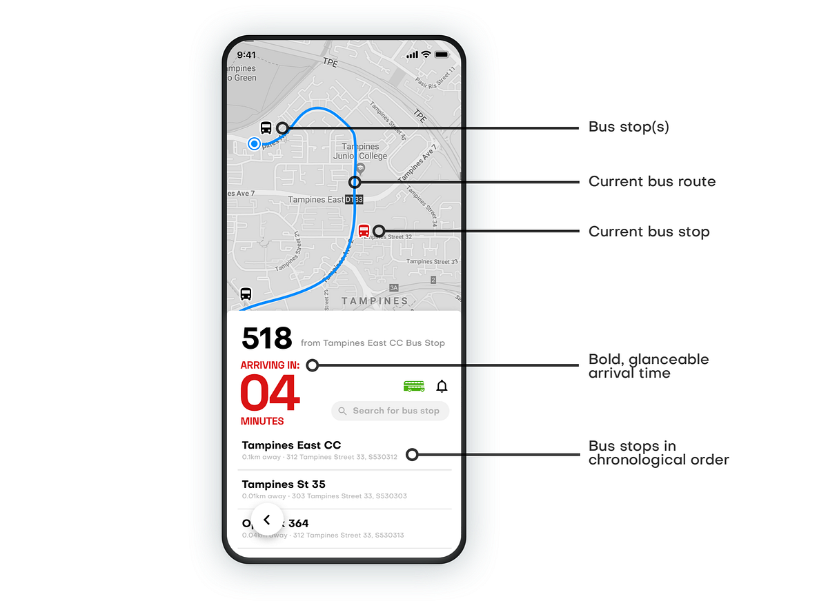 Redesigning myTransport. How I tried to improve upon Singapore’s… | by ...