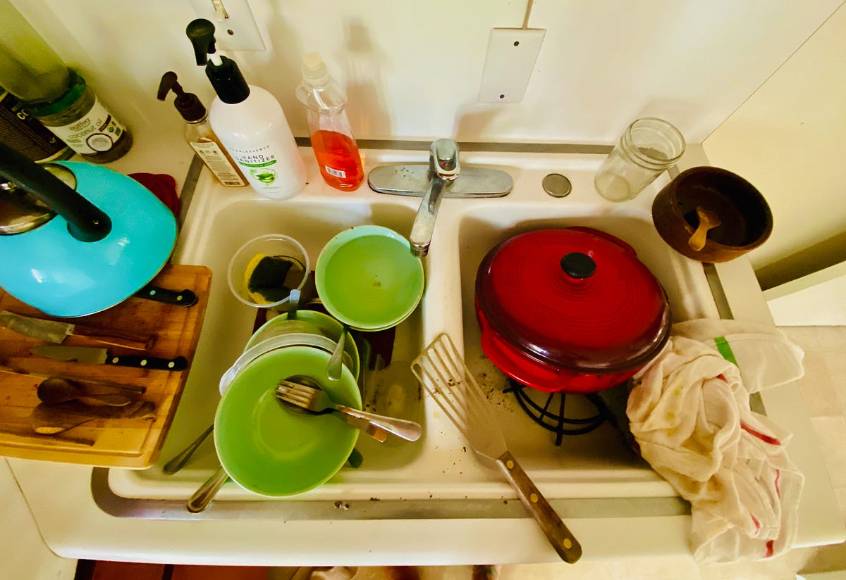 Dirty Dishes Dude I ve Been Watching The Dishes Pile Up By James