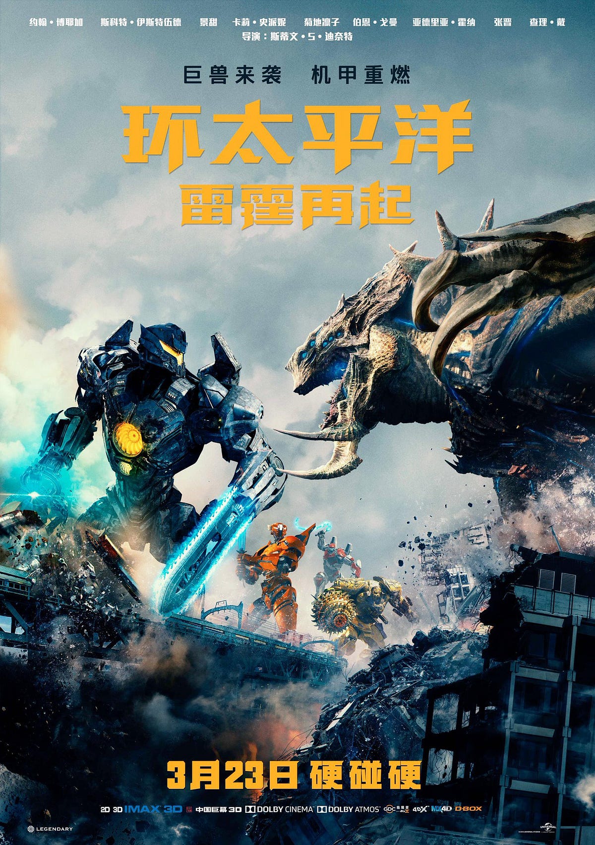 Pacific Rim: Not Big Enough. Storyline: Jake Pentecost, son of… | by ...