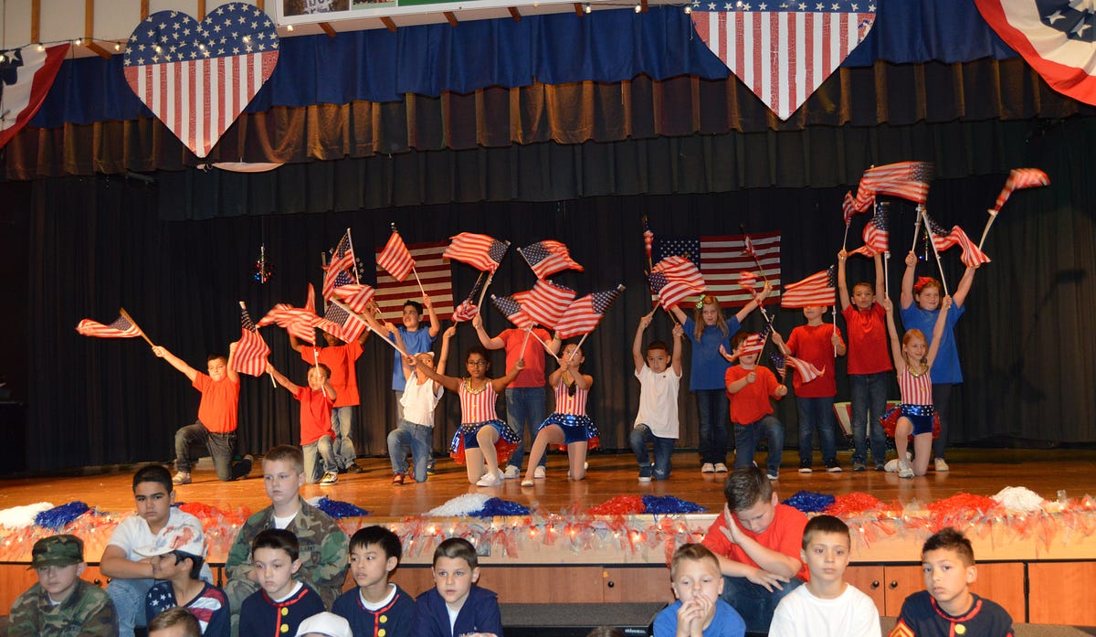 Salute to America. Russell C. Struble’s second grade… | by Samantha ...
