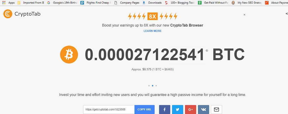 Fast-Track MINING BITCOIN WITH CRYPTOTAB BROWSER | by Brandon Zebedee ...