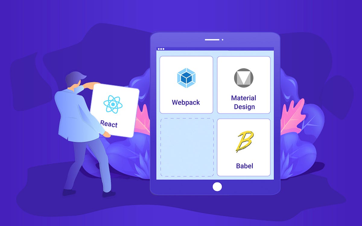 How to use ReactJS with Webpack 4, Babel 7, and Material Design | by ...