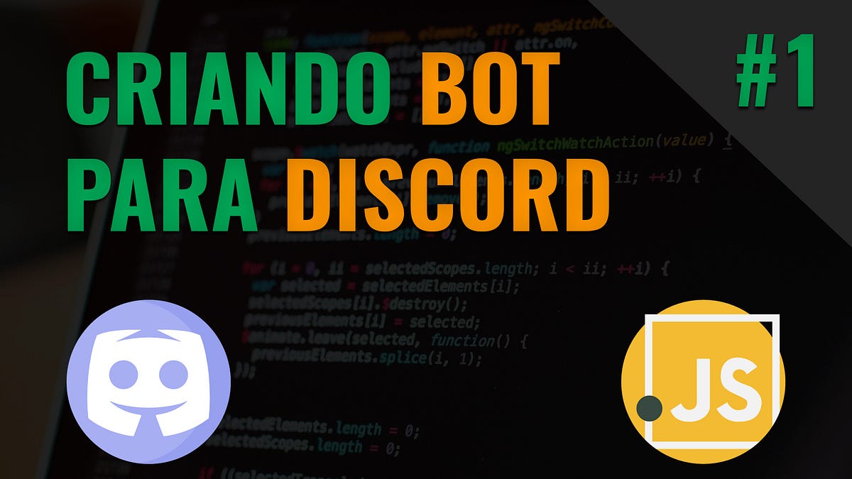 Criando um Bot Para Discord — #1. Hoje irei te ensinar a criar um BOT… | by GuiiHenriq | Medium