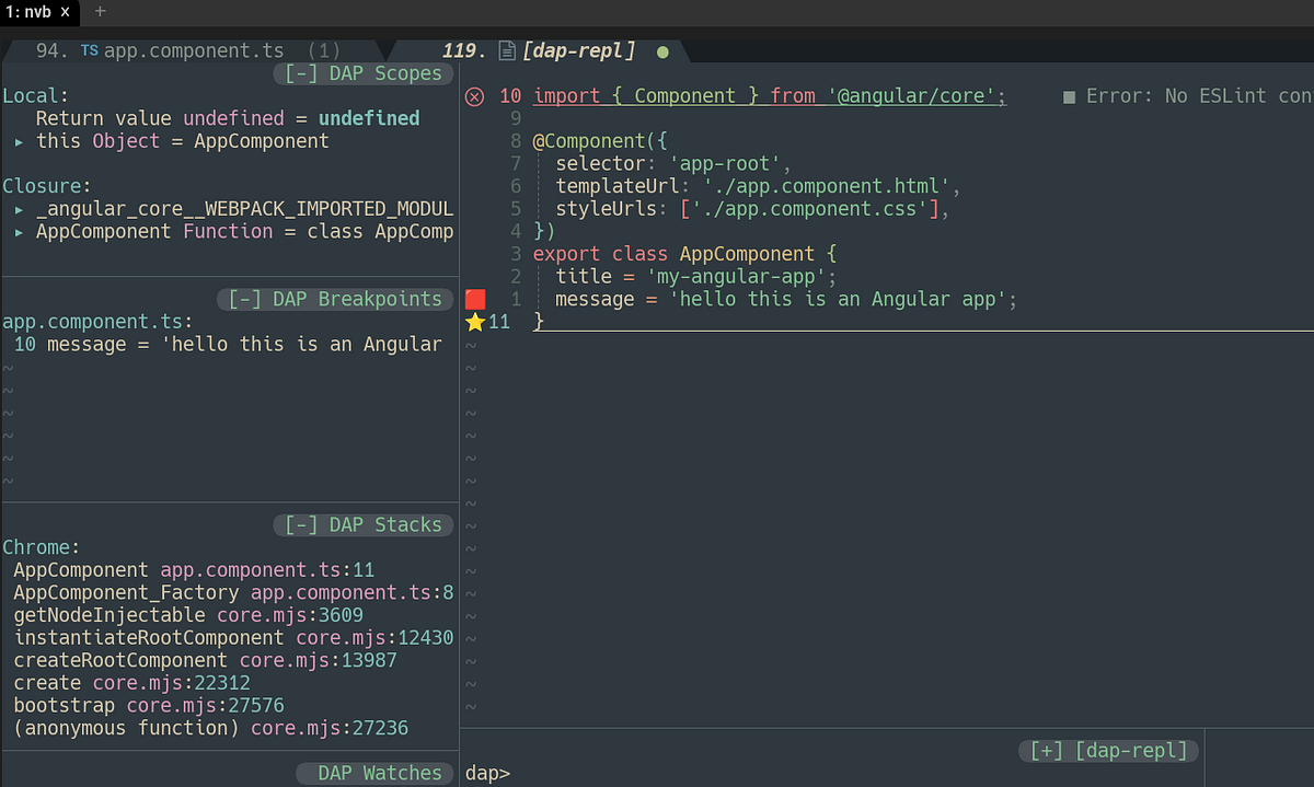 Neovim for Beginners — Angular. Use Neovim for Angular web application ...