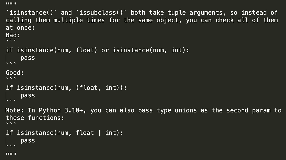 Making Your Code More Pythonic And Elegant With One Command By April Oct 2022 Medium