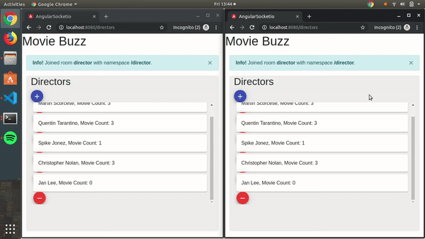Angular 7 + Socket IO using multiple namespaces & dynamic rooms | by Nishant Shuke | Medium