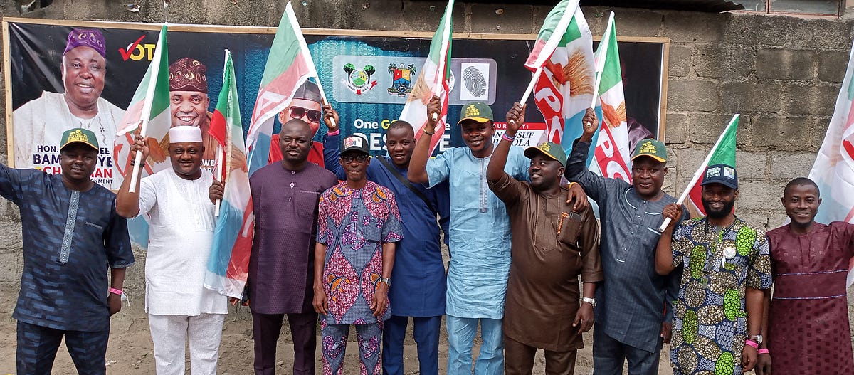 THE ALL PROGRESSIVES CONGRESS CHAIRMAN IN MUSHIN LOCAL GOVERNMENT ...