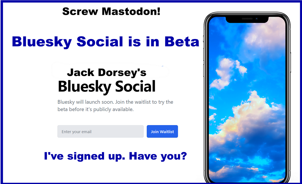 Jack Dorsey’s Bluesky Social is in Beta | by Tessa Schlesinger ... Jack Dorsey’s Bluesky Social is in Beta | by Tessa Schlesinger ...