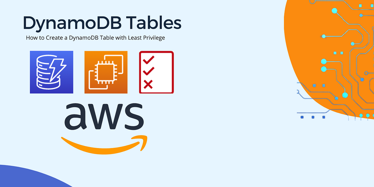 How to Create a DynamoDB Table with Least Privilege | by Charles Black II | Jan, 2023 | Medium