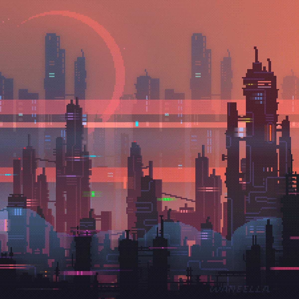 The mysterious Waneella. Retronator Artist Feature | by Matej ‘Retro ...