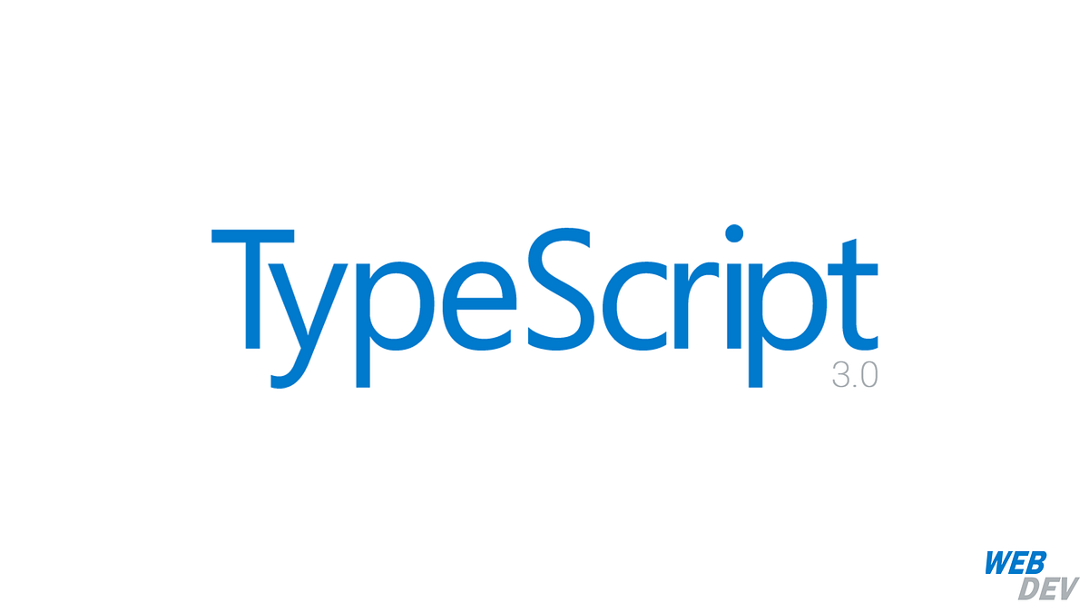 TypeScript 3.0. TypeScript 3.0! Да, он вышел, и в нем… | by Nikita | WebbDEV | Medium