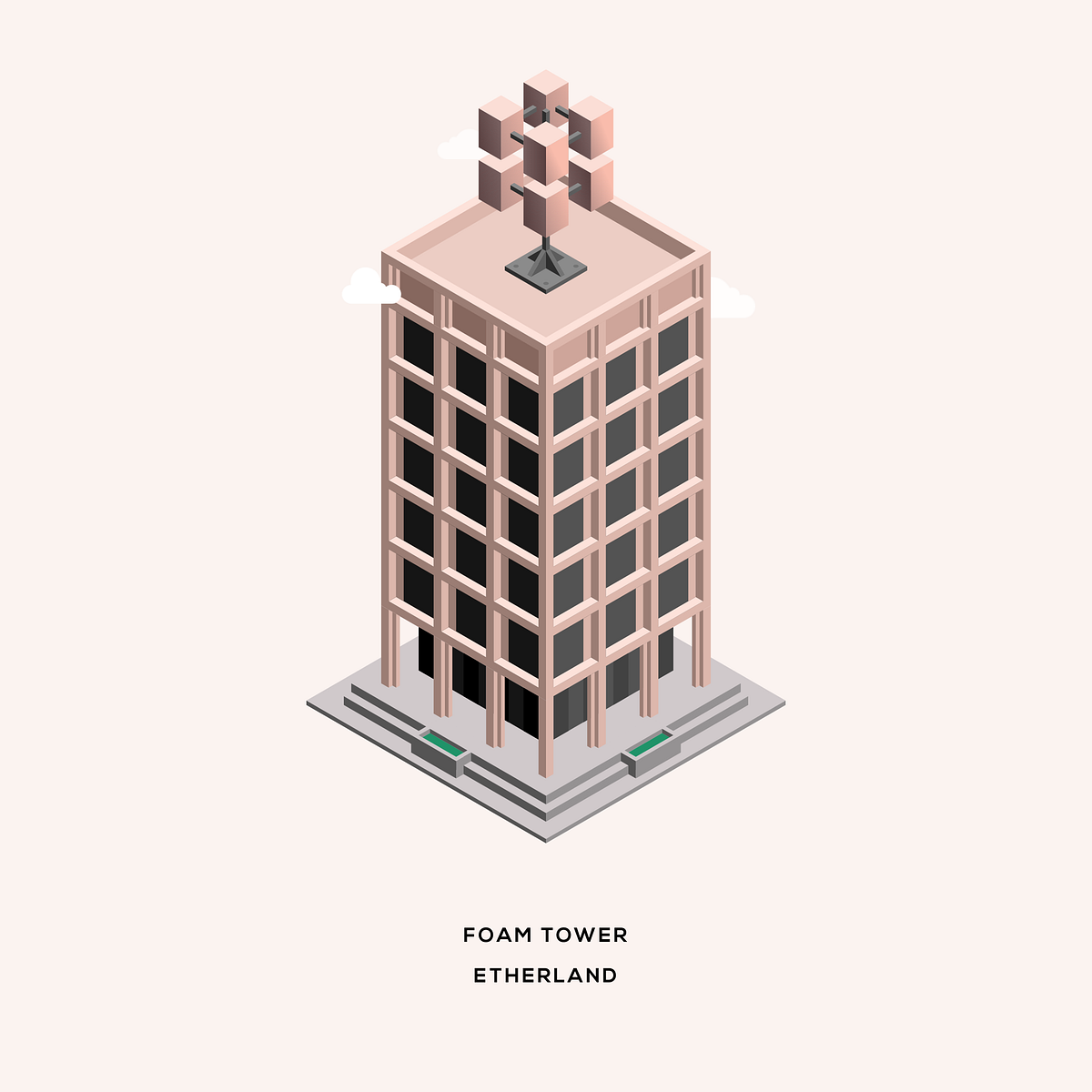 Pink Towers in FrothCity 🍻🏗. Did you pick up the FOAM Tower? | by ...