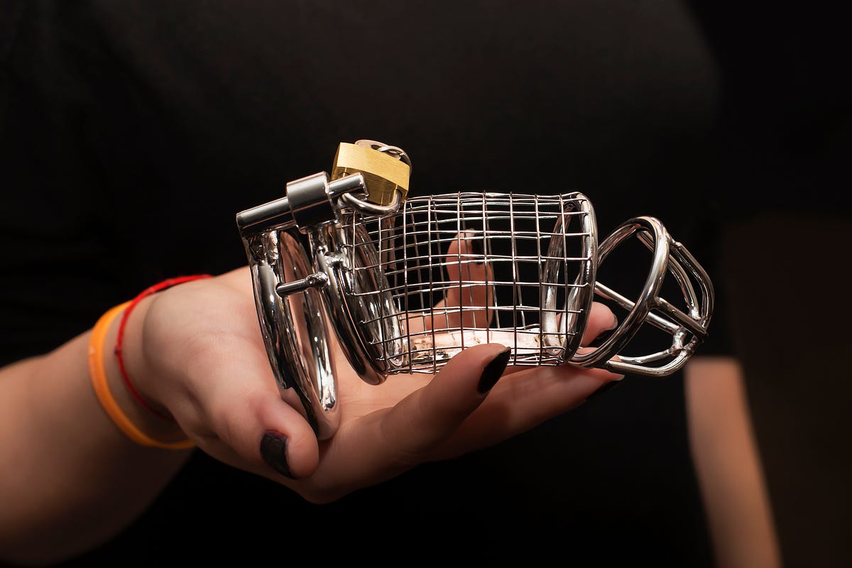 Caged and Locked by Princess. Have you ever heard of a cock cage? Do ...