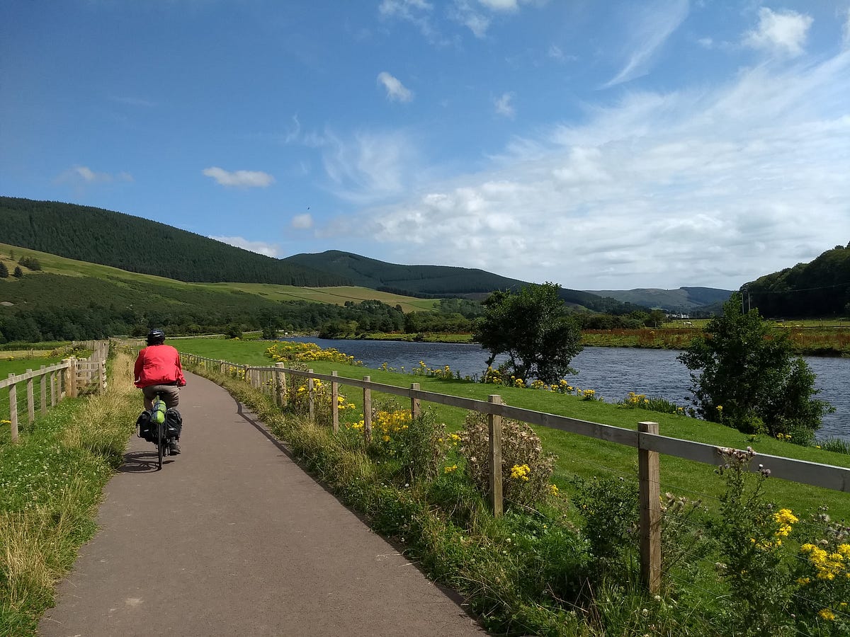 Cycling in the Scottish Borders. A week’s adventure loop from Edinburgh ...