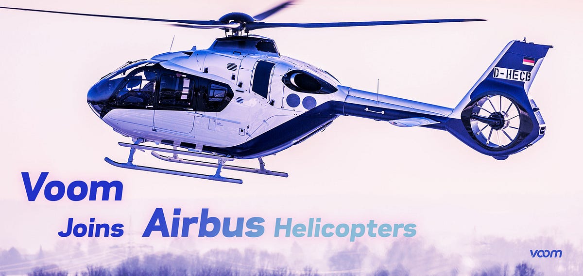 Voom Becomes a Part of Airbus Helicopters | by Uma Subramanian | Medium