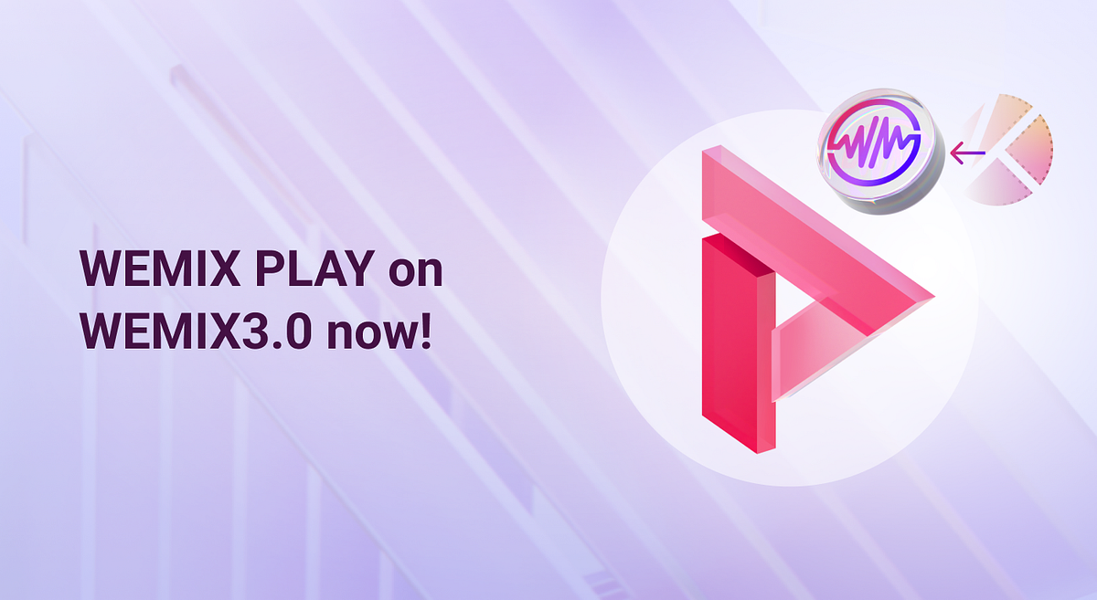 WEMIX PLAY on WEMIX3.0 now!. The Phase 1. mainnet transition of… | by WEMIX Play | WEMIX PLAY ...