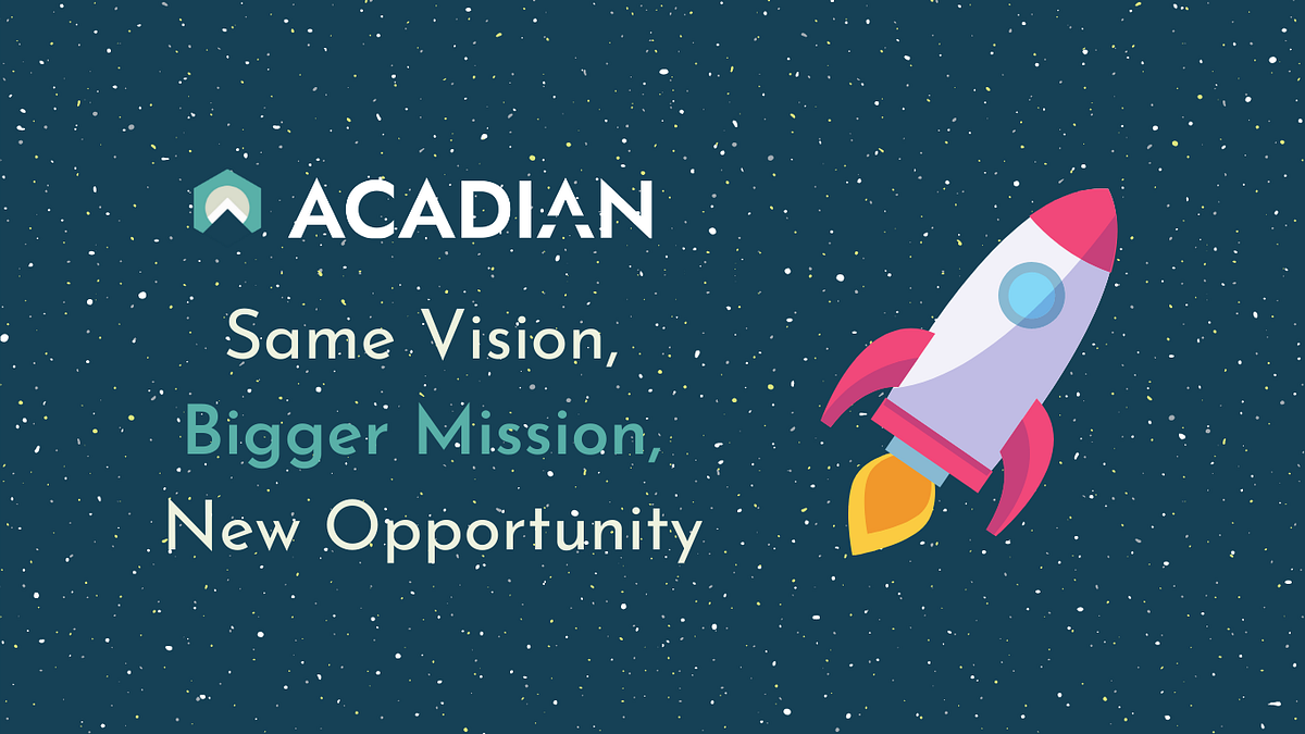 Acadian Ventures — Big Milestones, New Partner, New Opportunity | by ...