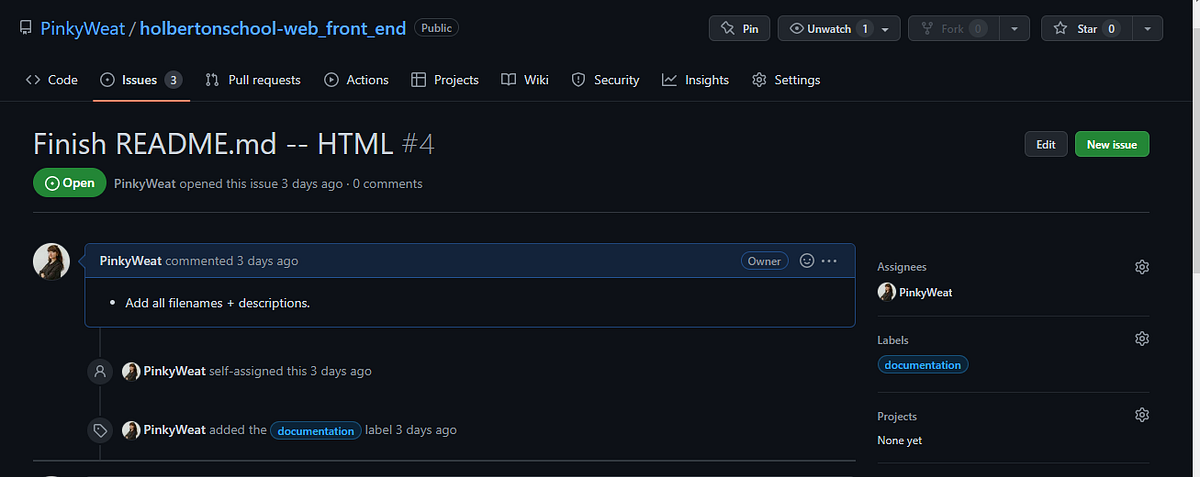 Issues on GitHub — tutorial + a noobies point of view | by Denisse Landau | CodeX | Oct, 2022 ...