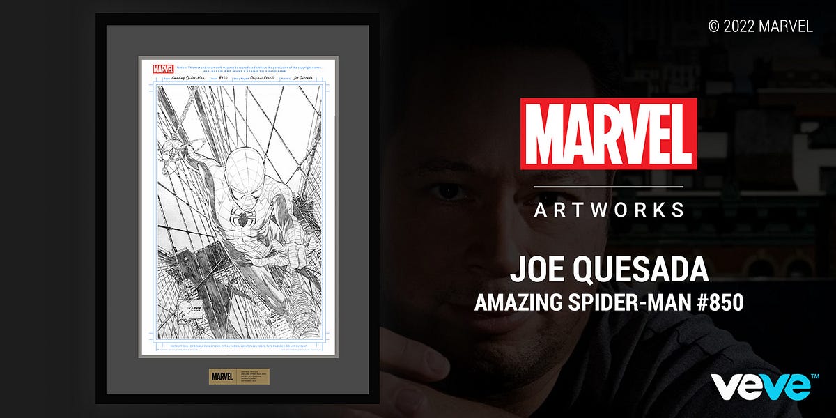 Marvel Artworks: Joe Quesada — Amazing Spider-Man #850 | by VeVe ...