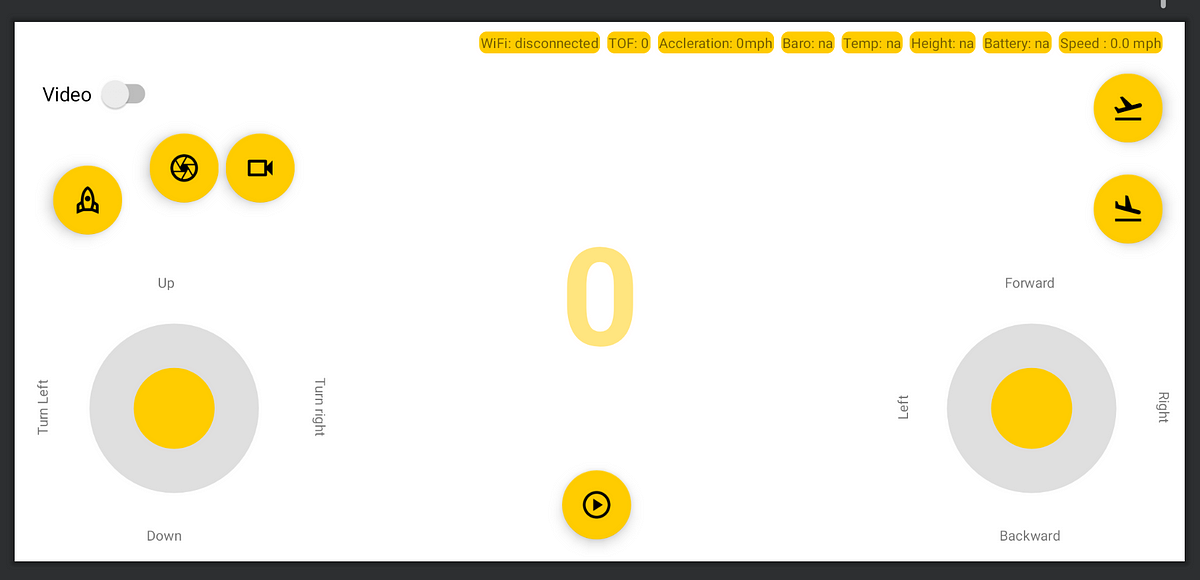 Building An Android Application To Control Tello Drone Flight And Perform Real Time Object