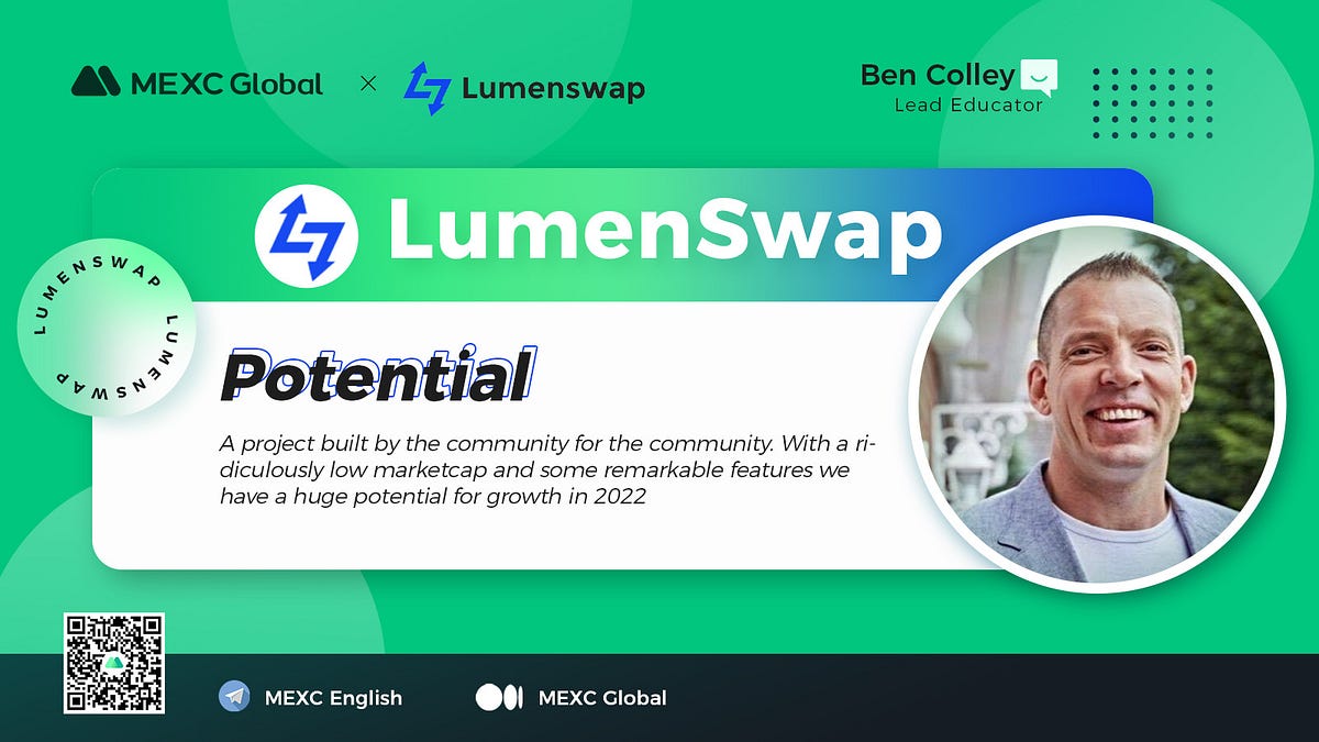 MEXC AMA with Ben Colley from LumenSwap | by MEXC Global | MEXC Global ...