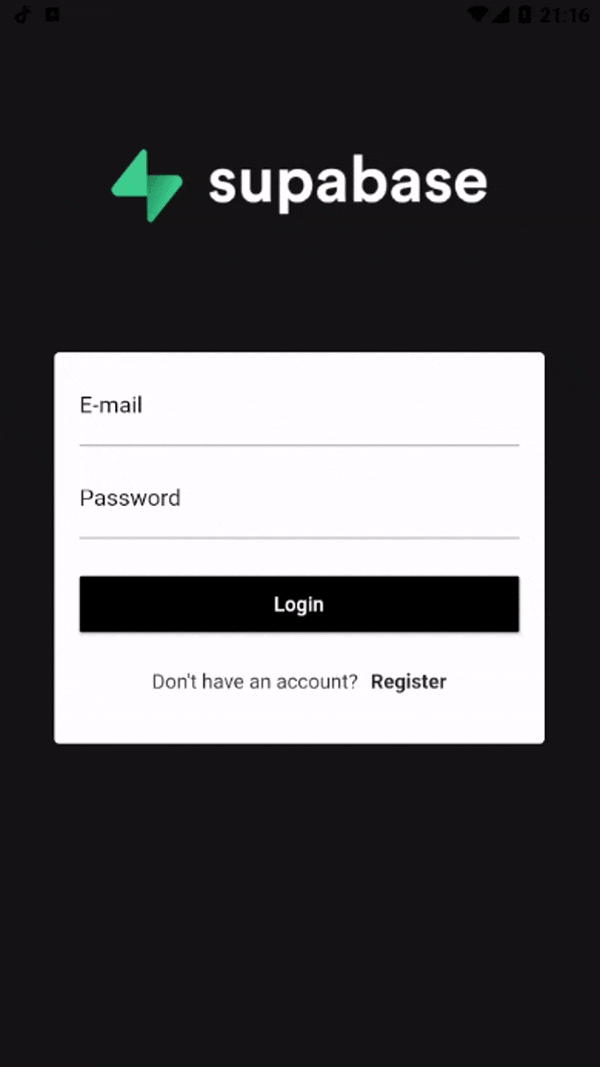 Flutter Authentication Flow with Supabase (Opensource Firebase Alternative) | by Fábio Jansen ...