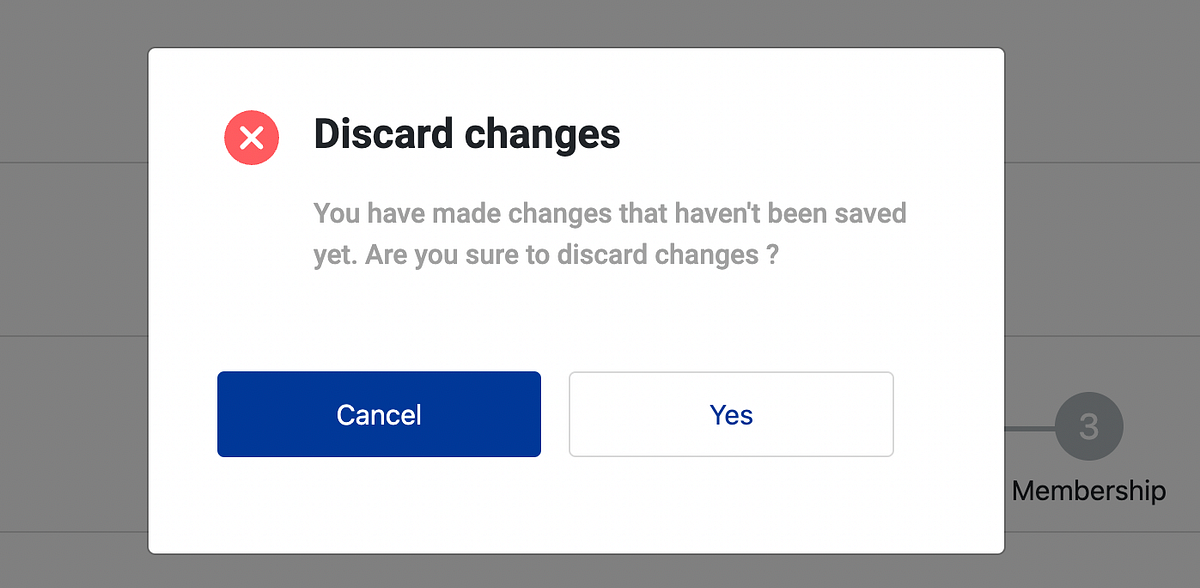 Confirmation for Unsaved changes -Angular - Gulnar Faganli - Medium