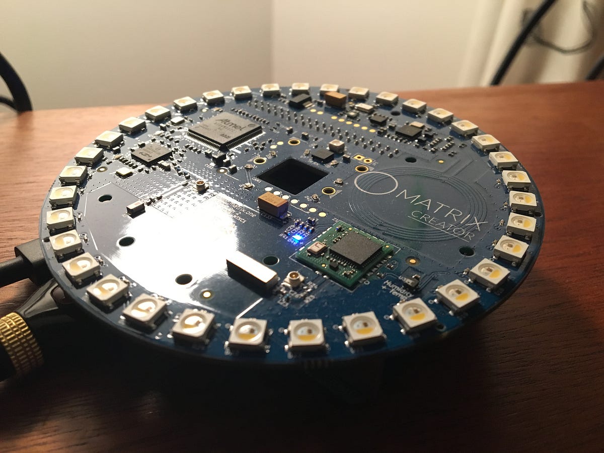 About a Matrix Creator, a Raspberry PI and Azure. | by Étienne ...