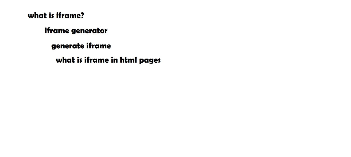 What is Iframe in Html ?. An IFrame (Inline Frame) is a HTML… | by ...